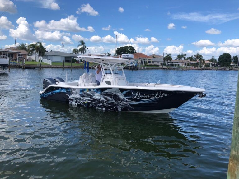Center Console Boat Wraps - Boat Wraps