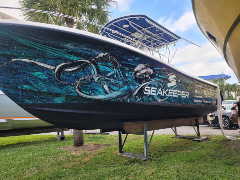 Center Console Boat Wraps - Boat Wraps